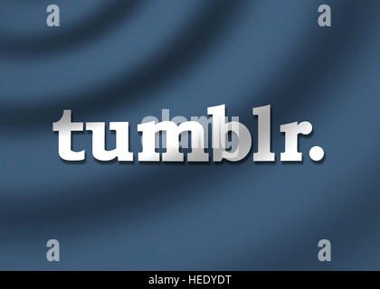 Tumblr logo icon Stock Photo - Alamy