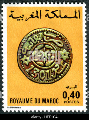 Moroccan postage stamp Stock Photo: 62933792 - Alamy