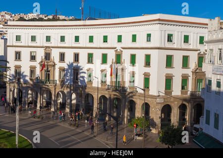 Spanish colonial architecture, Tetouan, Morocco Stock Photo - Alamy
