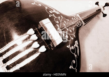 Indian classical music instrument - Tamboori Stock Photo - Alamy