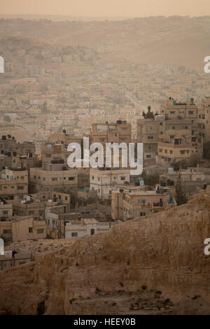 City scene in sprawling Zarqa, Jordan Stock Photo - Alamy