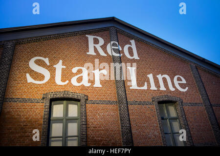 Red Star Line Museum in an old warehouse on Antwerp's port, tells the ...