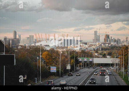 A102 Blackwall Tunnel Approach, London England United Kingdom UK Stock ...