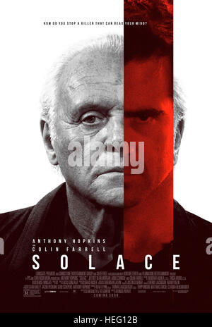 ANTHONY HOPKINS, COLIN FARRELL POSTER, SOLACE, 2015 Stock Photo - Alamy