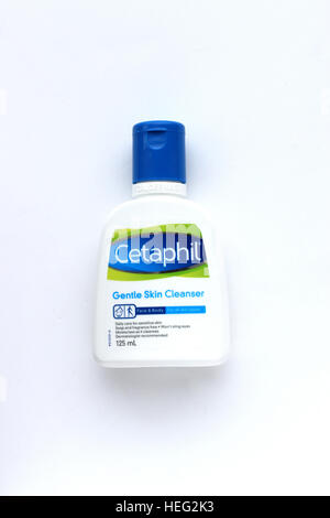 Cetaphil Gentle Skin cleanser isolated against white background Stock ...