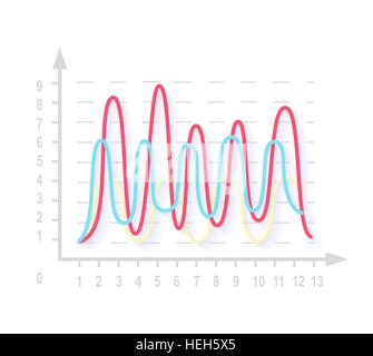 Level Chart with Colored Arrows. Level chart with colored arrows ...