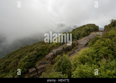 Only the route and ruins remain from the Denniston Incline which ...