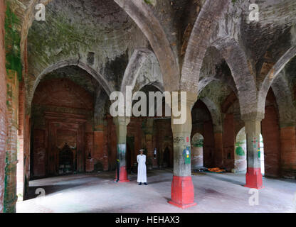 Bagerhat: Nine-domed mosque, Khulna Division, Bangladesh Stock Photo ...