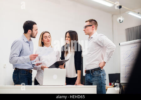 Good mood never leaves them even at work Stock Photo - Alamy