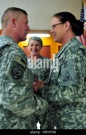 Chief Warrant Officer 5 Jeanne Pace (center), former bandmaster for the ...