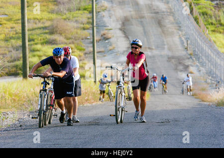Participants in the Marine Security Guard spouse training program ...