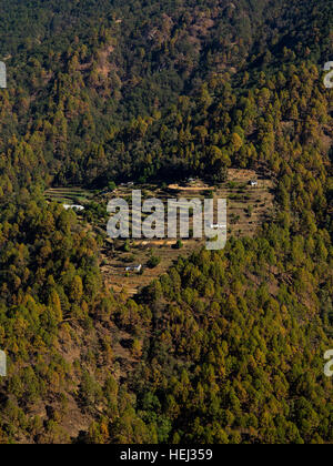 Remote village on Kumaon Hills, Uttarakhand, India Stock Photo - Alamy