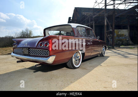 Ford Consul Capri British custom car hotrod Stock Photo - Alamy