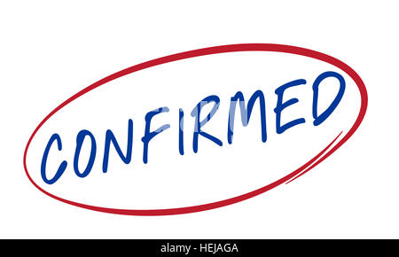 Confirmed Absolutely Answer Certainly Sure Yes Concept Stock Photo - Alamy