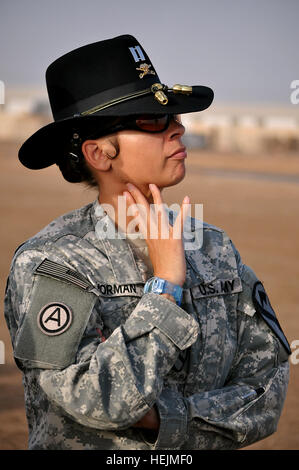 The 115th Brigade Support Battalion Muleskinner's Spurholders pose on ...
