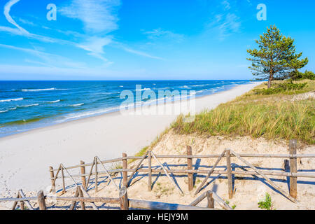 Path to beach in Bialogora village, Baltic Sea, Poland Stock Photo - Alamy
