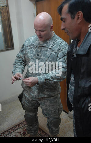 Col. Roger Cloutier, commander of the 1st Brigade Combat Team, 3rd ...