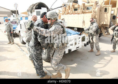 Commanders from the 1st Armored Division and the Iraqi federal police ...