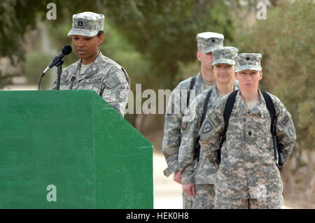 Lt. Col. Niave Knell, Brig. Gen. Colleen McGuire, and Lt. Col. Mark ...