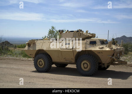 A M1117 Guardian Armored Security Vehicle of the Iraqui Police is ...
