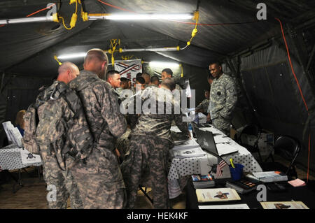 Soldiers of Alpha Company, 141st Brigade Support Battalion, 41st ...