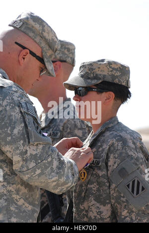 Col. Roger Cloutier, commander of 1st Brigade Combat Team-Augmented ...