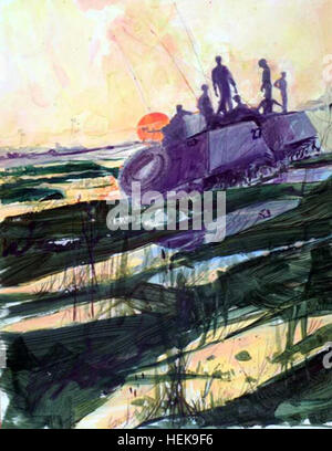 The Vietnam Combat Art Program depicts military operations and ...