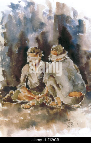 Vietnam Combat Art depicts a soldier using a grenade during combat ...