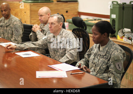 Command Sgt. Maj. Ray Devens, the senior enlisted adviser for the ...