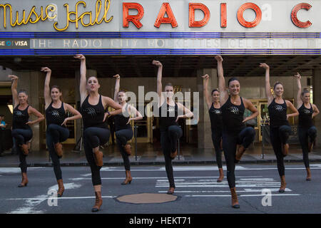 FILE - Radio City Rockettes perform the Parade of the Wooden Soldiers ...
