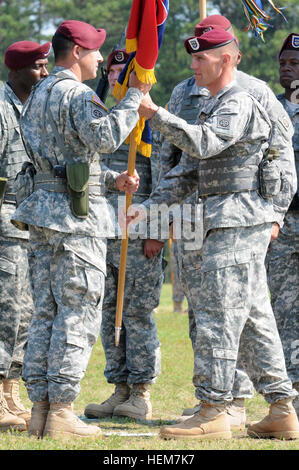 Outgoing 82nd Airborne Division commander, Maj. Gen. Richard Clarke ...