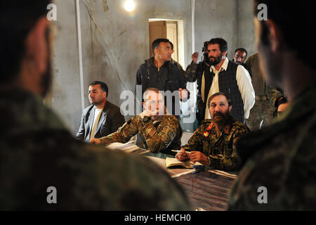 Maj. Gen. Abdul Hamid, commander, 205th Corps, Afghan National Army ...