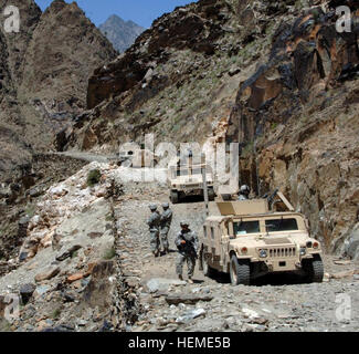 U.S. Army Sgt. Michael Valley, 511th MP Company, demonstrates the ...