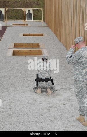Pistol 25 meter target Stock Photo - Alamy
