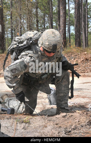 The 722nd Ordnance Company, 192nd Ordnance Battalion, representing the ...