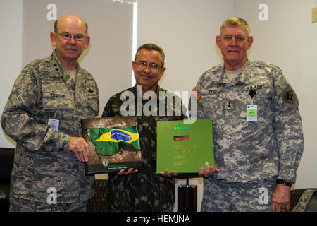 Florida Army National Guard Colonel Tad Warfel, commander of the ...