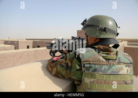 An Afghan National Army commando from the ANA's 7th Commando Kandak ...