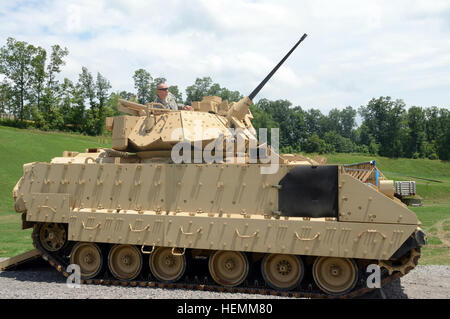 Cavalry scouts with Alpha Troop, 1st Squadron (Airborne), 40th Cavalry ...