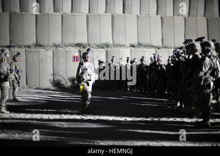 Close Quarters Marksmanship (CQM) training at night on Firebase Maholic ...