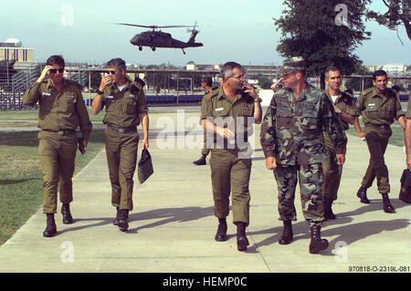 MGEN Amos Malka, Commanding General Israeli Ground Corps, and GEN ...