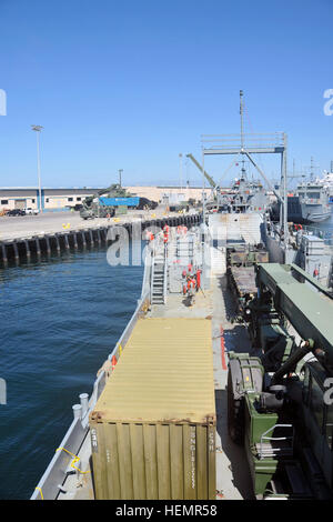 Landing Craft Utility (LCU) 2032, United States Army Vessel (USAV) Palo ...