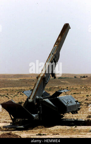 An Iraqi surface to air missile (SAM) system in northern Baghdad, Iraq ...