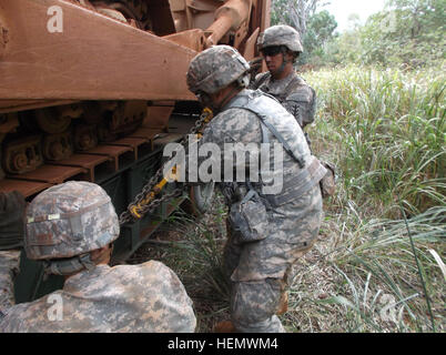 Soldiers of 4th Platoon, 95th Engineer Company, 84th Engineer Battalion ...