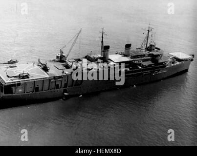 USNS Corpus Christi Bay T-ARVH-1 Charleston Naval Shipyard Stock Photo ...