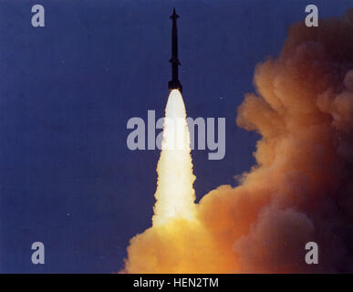 LIM-49A Spartan launch Stock Photo - Alamy