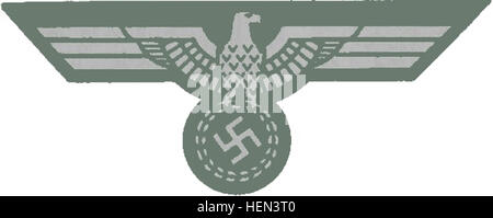 The Wehrmachtsadler was a military emblem used by German armed forces ...