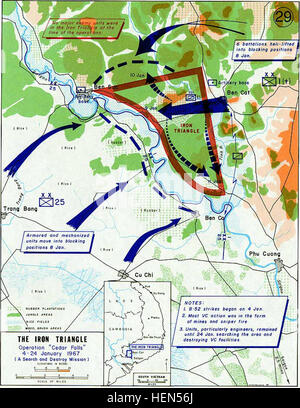 The map illustrates the strategic movements and key locations during ...