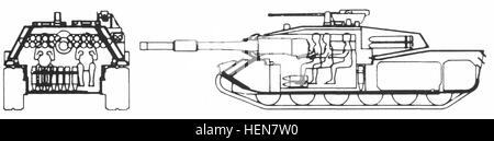 MBT-70 schema Stock Photo: 129536717 - Alamy