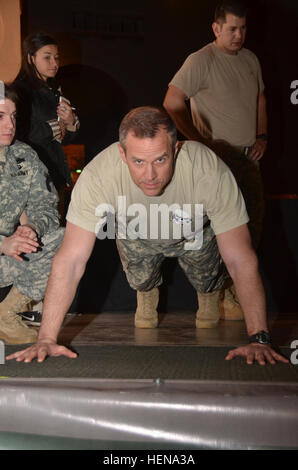 Sgt. 1st Class Matthew R. Lewis, a communications sergeant with the ...
