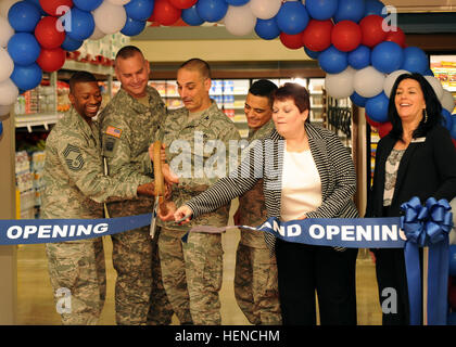The McChord Commissary Club Store held a grand opening ribbon-cutting ...